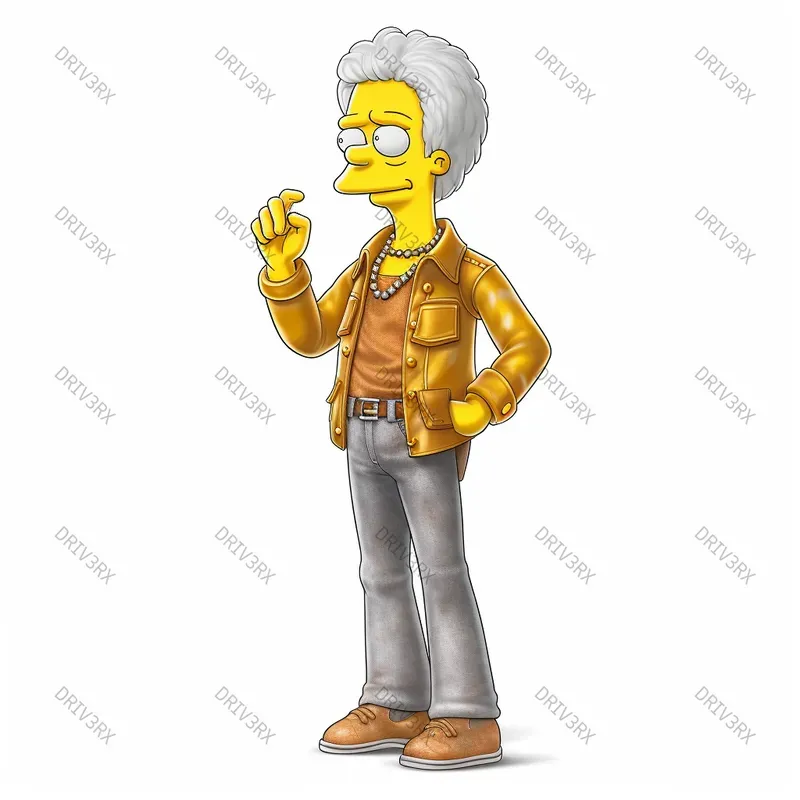 Custom Simpson Characters Midjourney Prompt | PromptBase