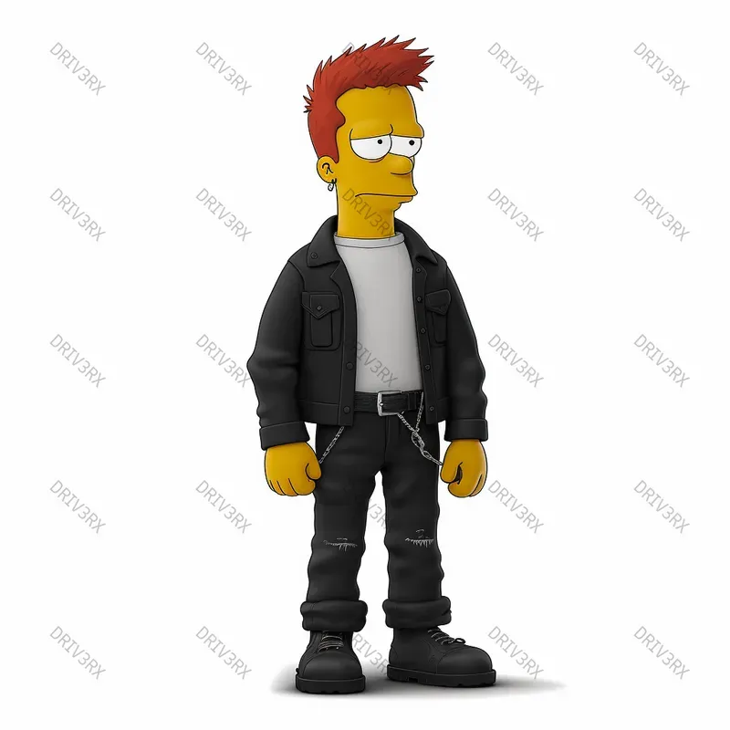 Custom Simpson Characters Midjourney Prompt | PromptBase