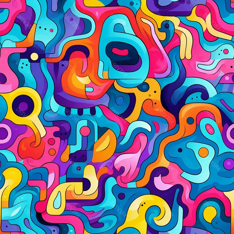 Funky Street Art Patterns Midjourney Prompt | PromptBase