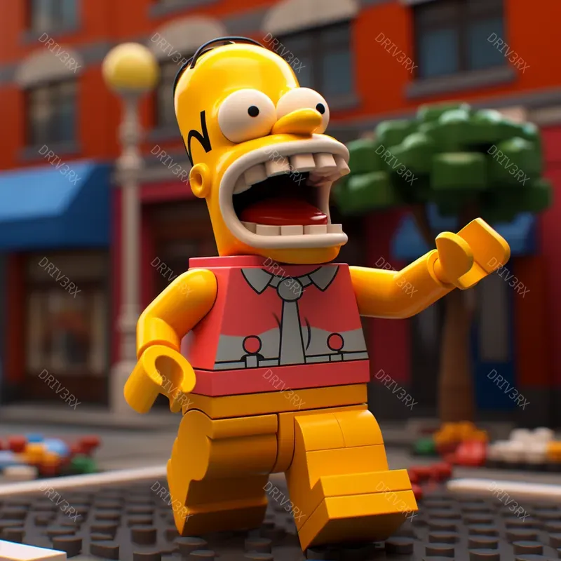 Realistic Lego Heroes Midjourney Prompt | PromptBase