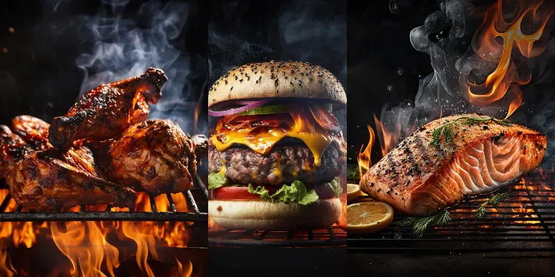 Bbq Advertising Photographs Midjourney Prompt | PromptBase