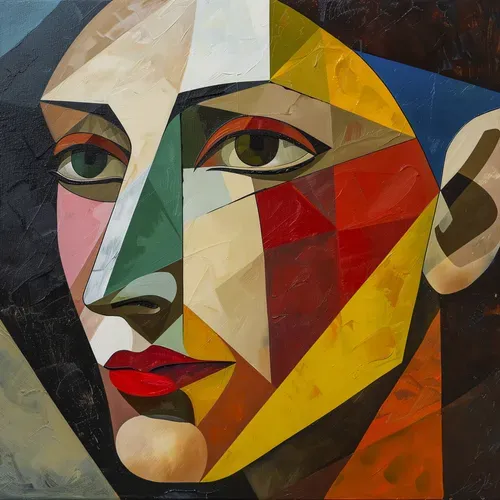 Cubism Oil Paintings App | PromptBase