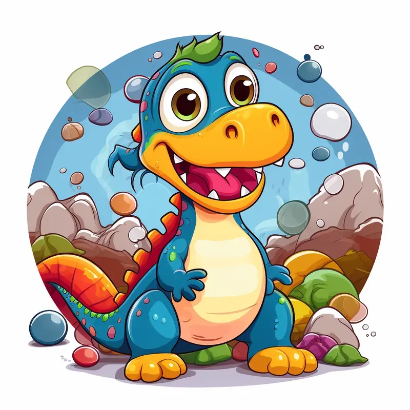 Cute Colourful Adorable Animals Mascots Midjourney Prompt | PromptBase