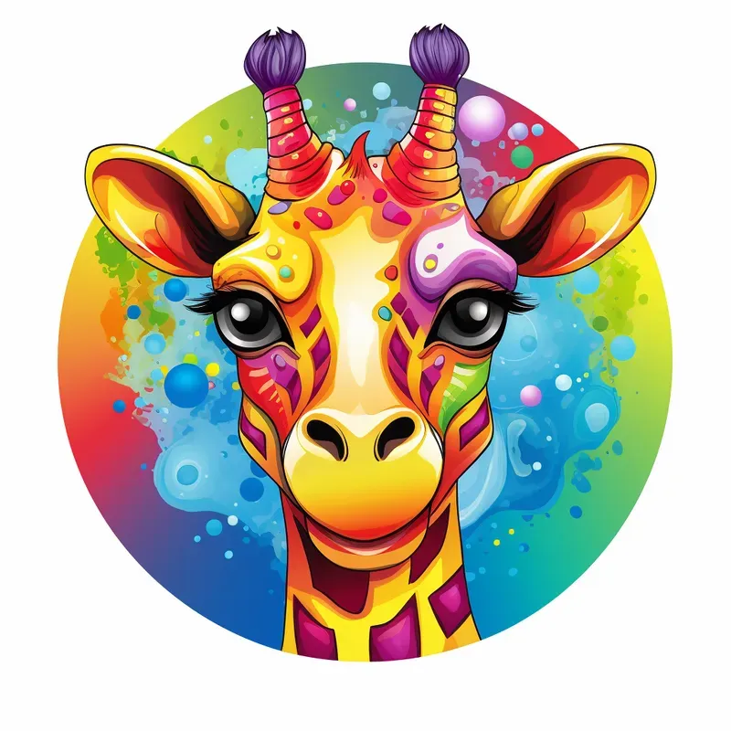 Cute Colourful Adorable Animals Mascots Midjourney Prompt | PromptBase