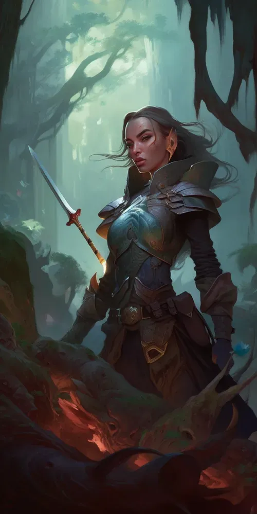 DnD Humans Of Any Classes Midjourney Prompt | PromptBase