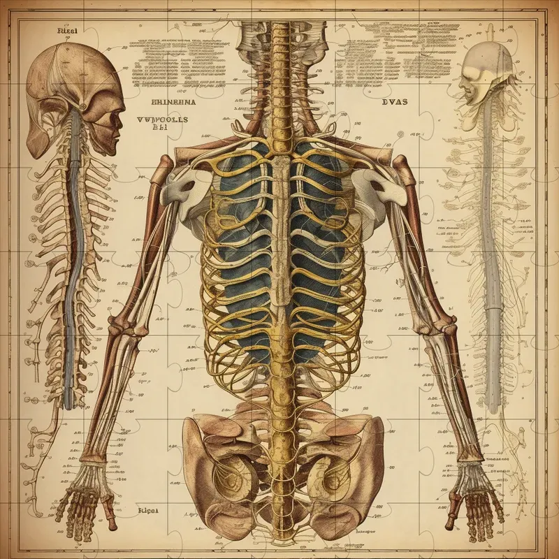 Human Anatomy Digital Art Illustrations Midjourney Prompt | PromptBase