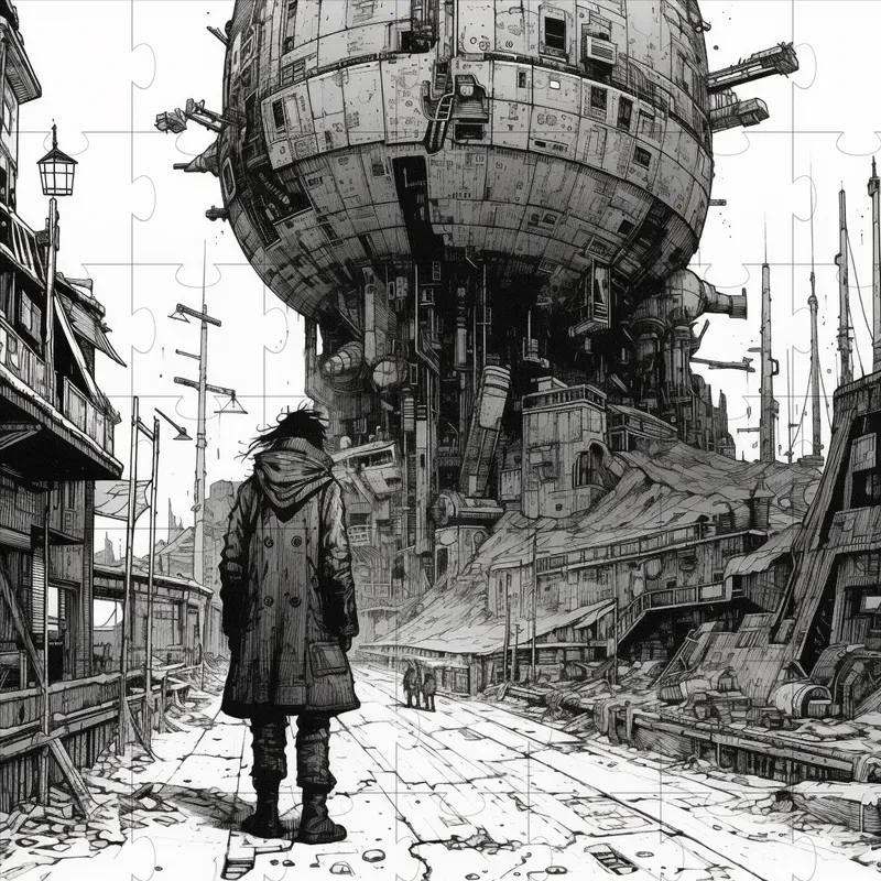 Dystopian Graphic Novels Midjourney Prompt | PromptBase