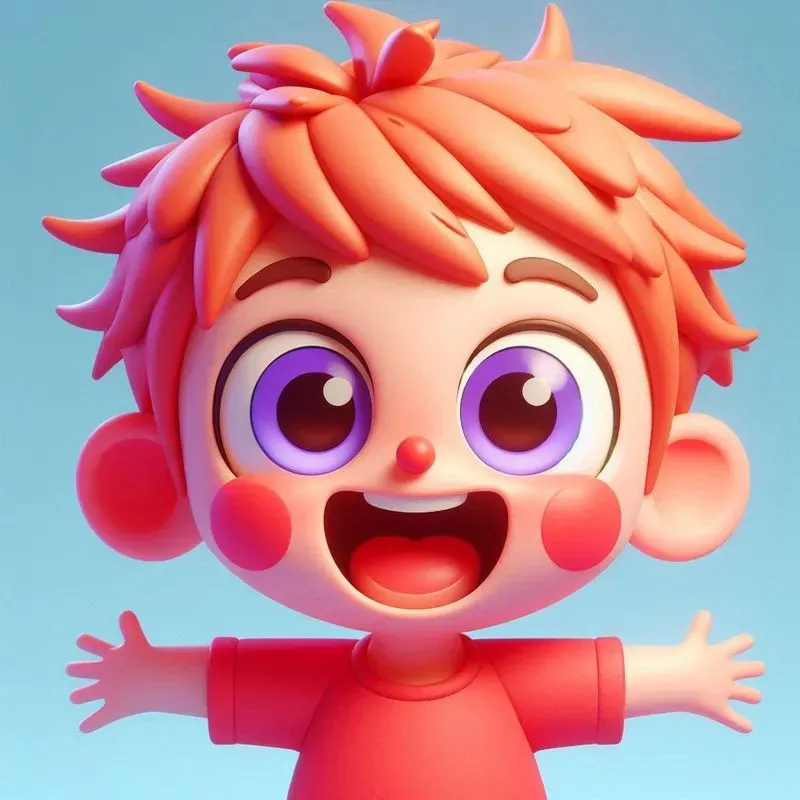 3D Cartoon Character Expression Packs DALL·E Prompt | PromptBase