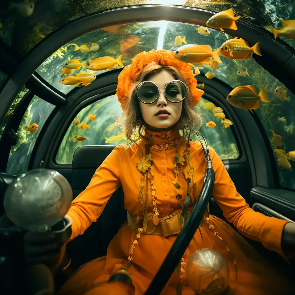 Underwater Models Photography Midjourney Prompt | PromptBase