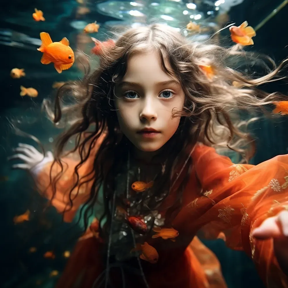 Underwater Models Photography Midjourney Prompt | PromptBase