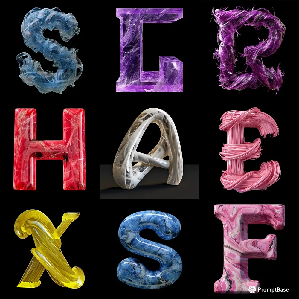 Quantum Letters Midjourney Prompt | PromptBase