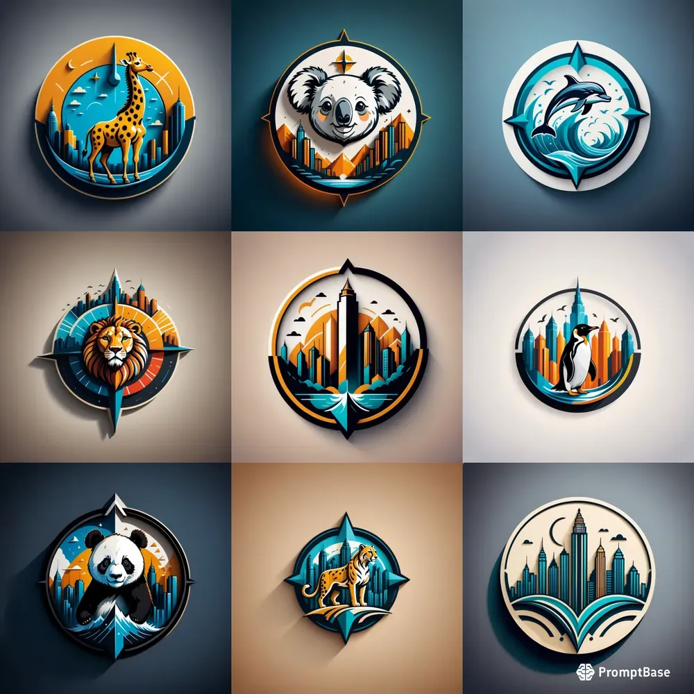 Urban Explorer Logo Designs Stable Diffusion Prompt | PromptBase