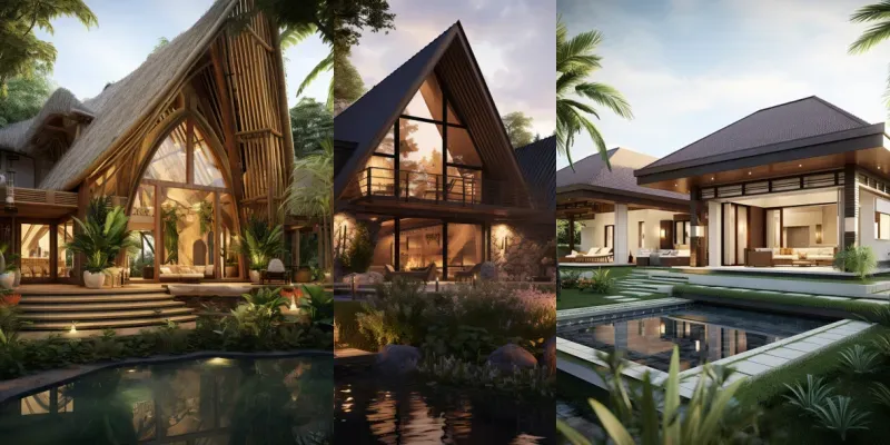 Customizable Dreamhouse Architectures Midjourney Prompt | PromptBase