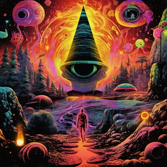 Unbelievably Bizarre Album Covers Midjourney Prompt | PromptBase