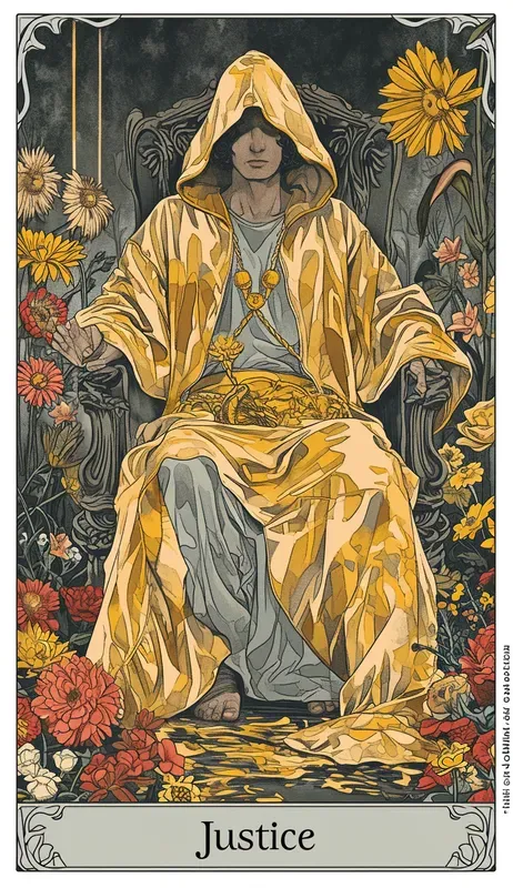 Amber And Gold Tarot Cards Midjourney Prompt | PromptBase