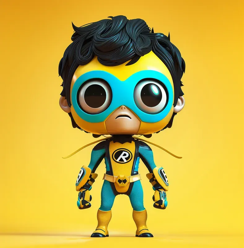 Colorful 3D Clay Characters Midjourney Prompt | PromptBase