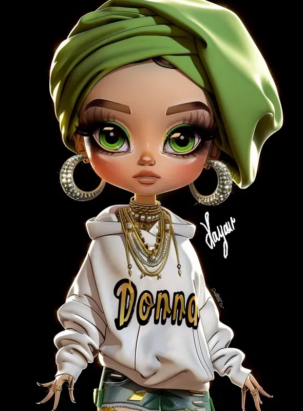 Chibi Style Cute 3D Avatar With Names Midjourney Prompt | PromptBase