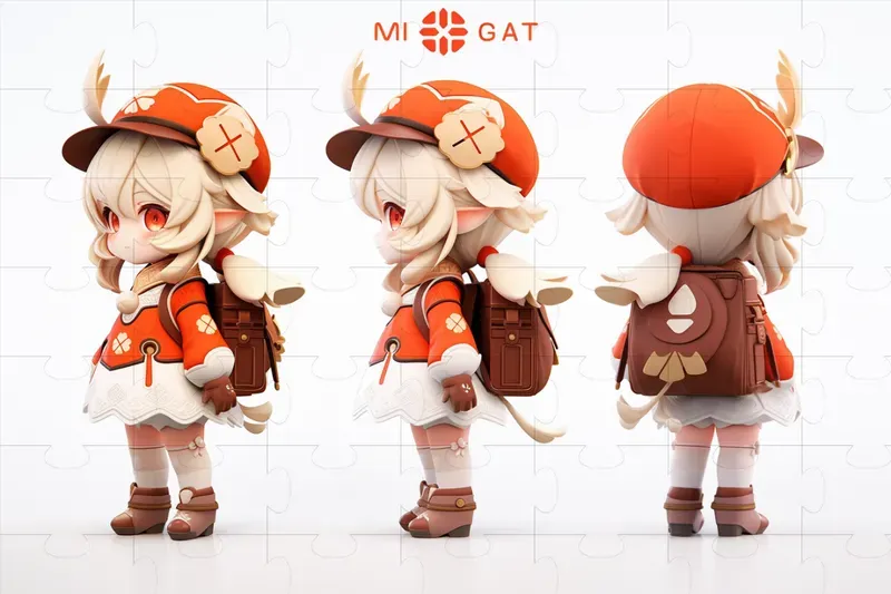 Character Pro Ip Design 3 Views Midjourney Prompt | PromptBase