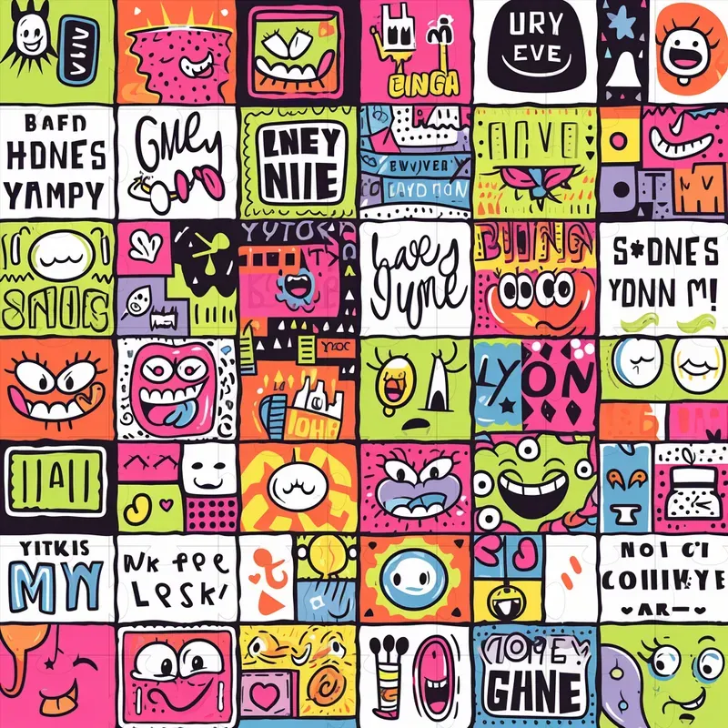 Sticker Fabrics Textiles Midjourney Prompt | PromptBase