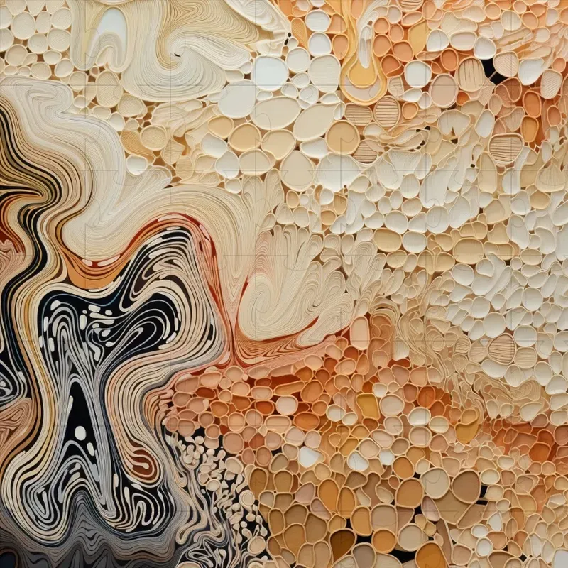 Biometric Abstract Art Midjourney Prompt | PromptBase