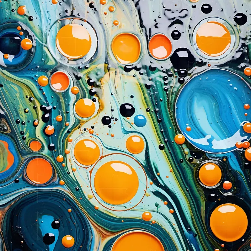 Abstract Oil Painting Art Midjourney Prompt | PromptBase