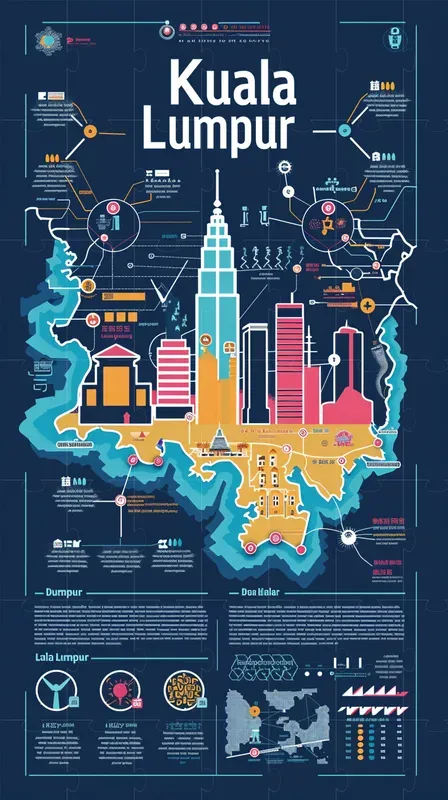 Travel Infographics City Guide Maps Midjourney Prompt | PromptBase