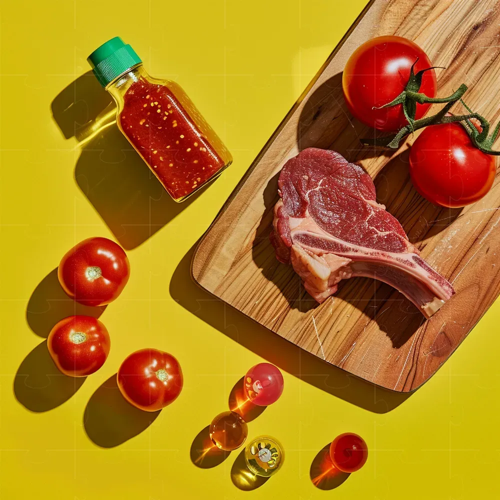 Still Life Food Art Photographs Midjourney Prompt | PromptBase