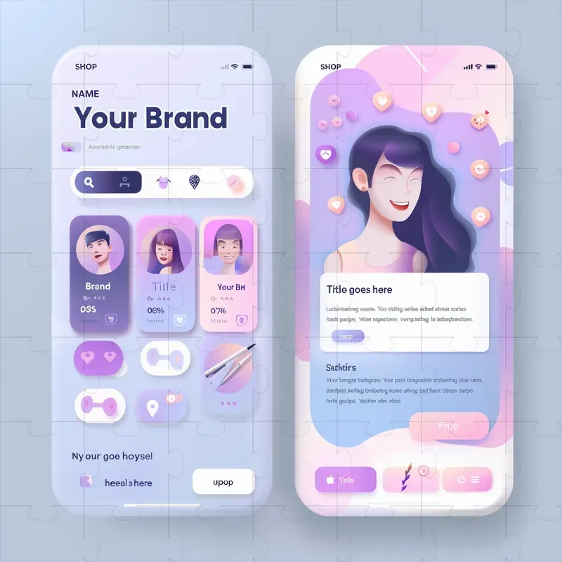 App Design Ux Ui Interface Pro Midjourney Prompt | PromptBase