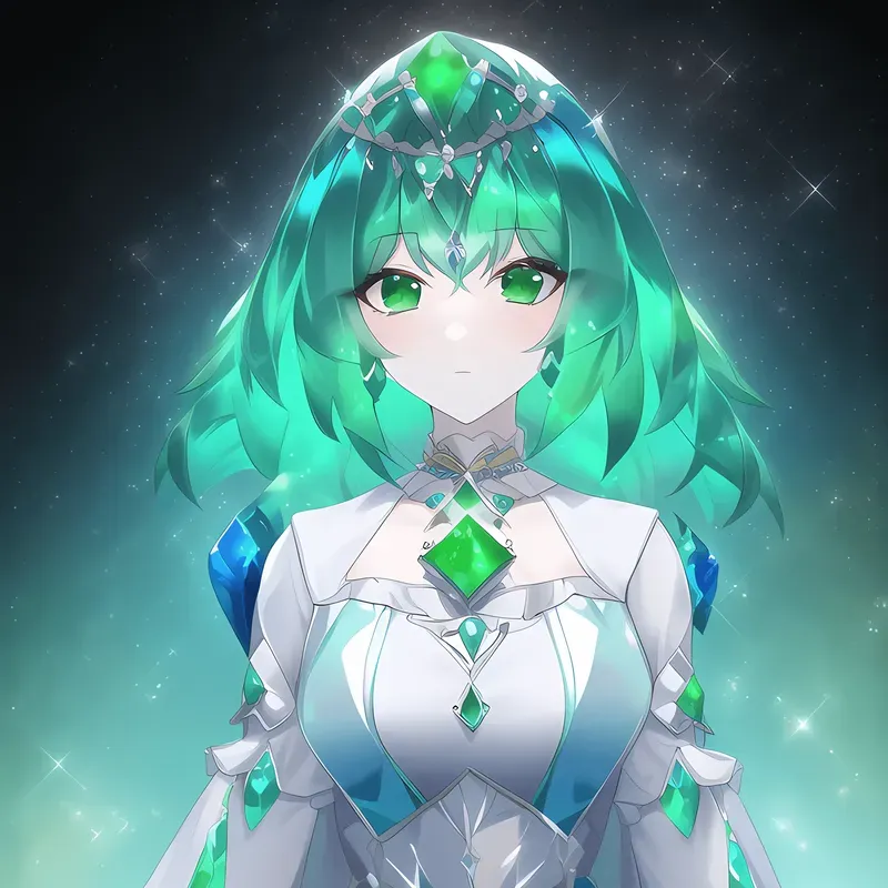 Gemstone Maiden Art Stable Diffusion Prompt | PromptBase