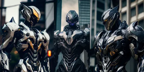 Sci-fi Robots Midjourney Prompt | PromptBase
