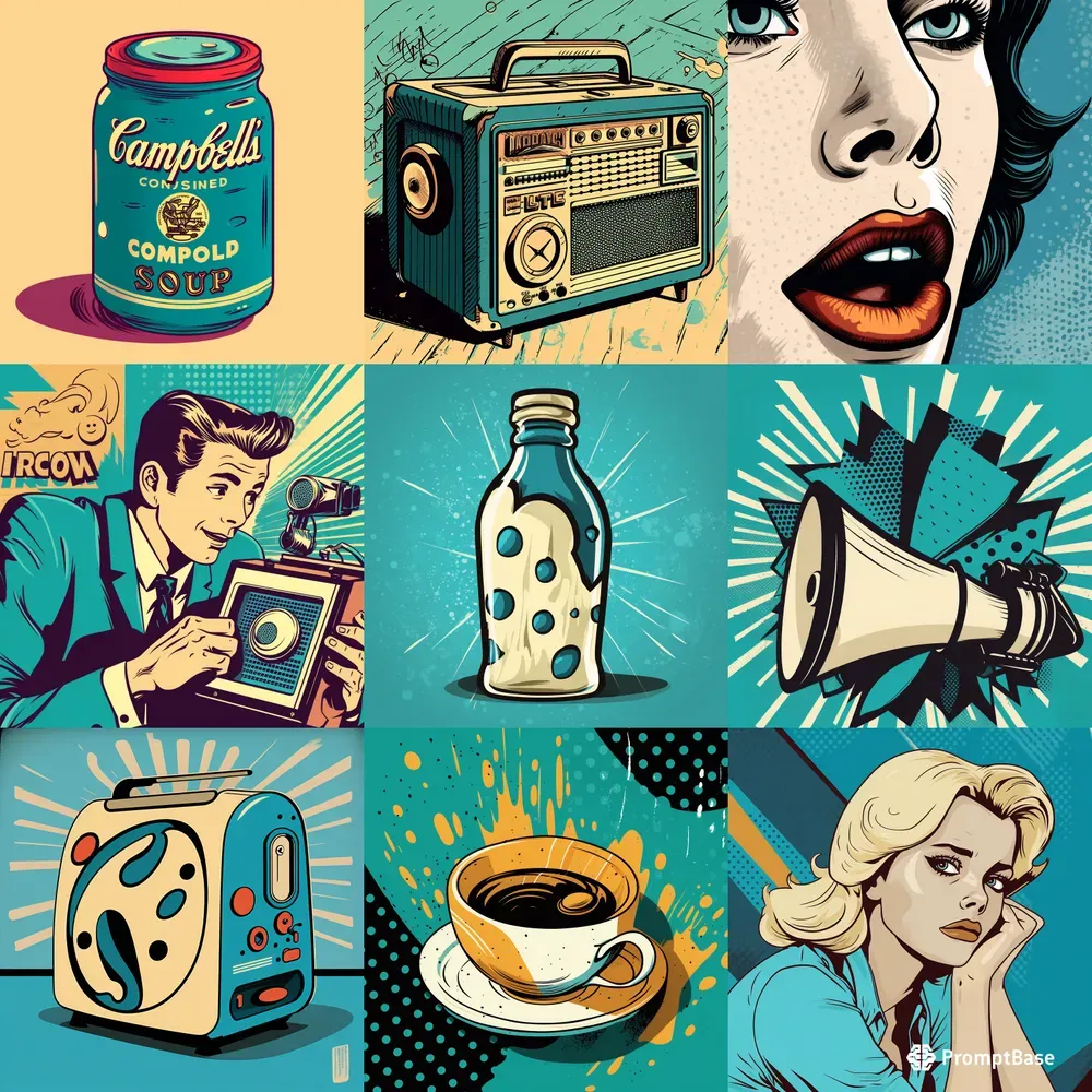 Old Advertising Posters From The 50s Midjourney Prompt | PromptBase