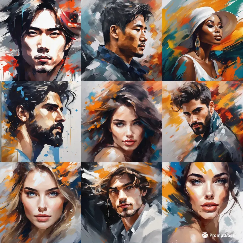 Abnormal Illustration Peoples Stable Diffusion Prompt | PromptBase