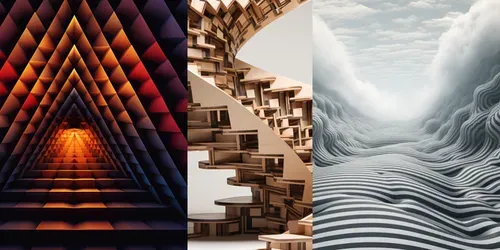 Mind Bending Optical Illusions Midjourney Prompt | PromptBase