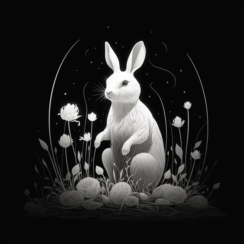 Black Paper Sketches Midjourney Prompt | PromptBase