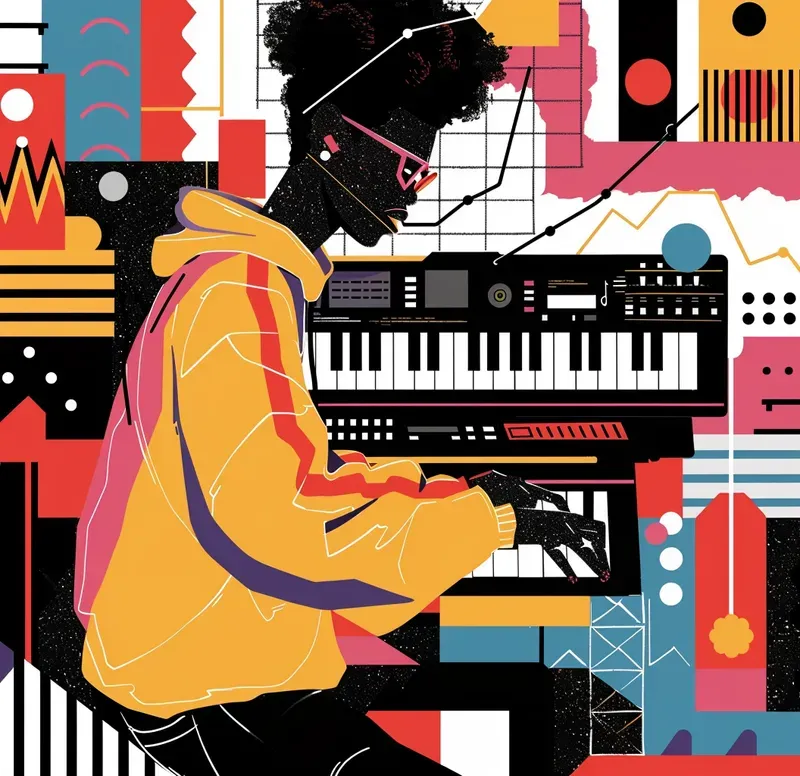 Neo Pop Iconographies Midjourney Prompt | PromptBase