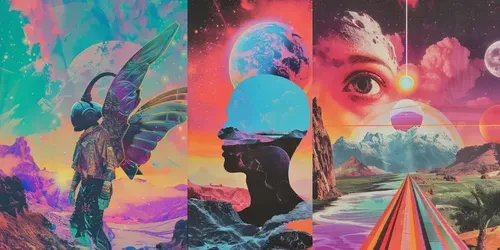 Synthwave Album Covers Midjourney Prompt | PromptBase