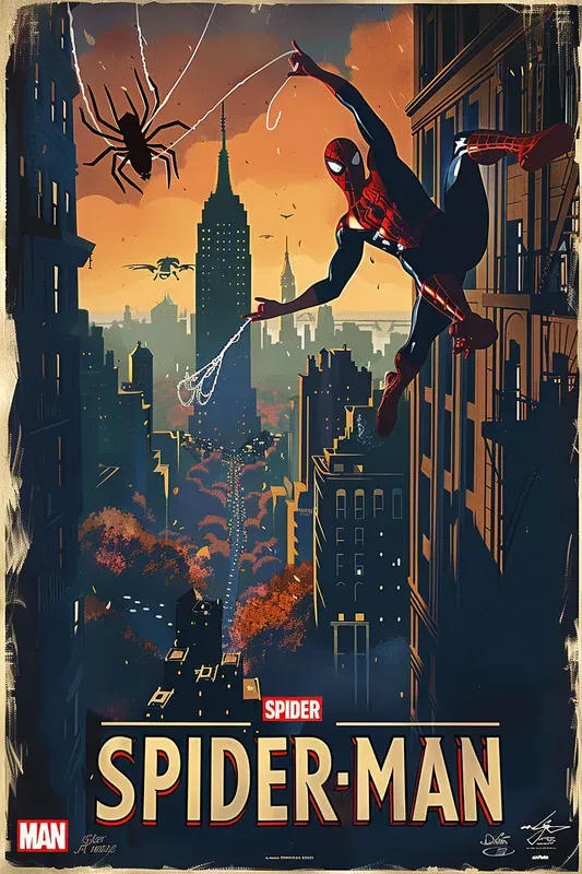 Art Deco Movie Posters Midjourney Prompt | PromptBase