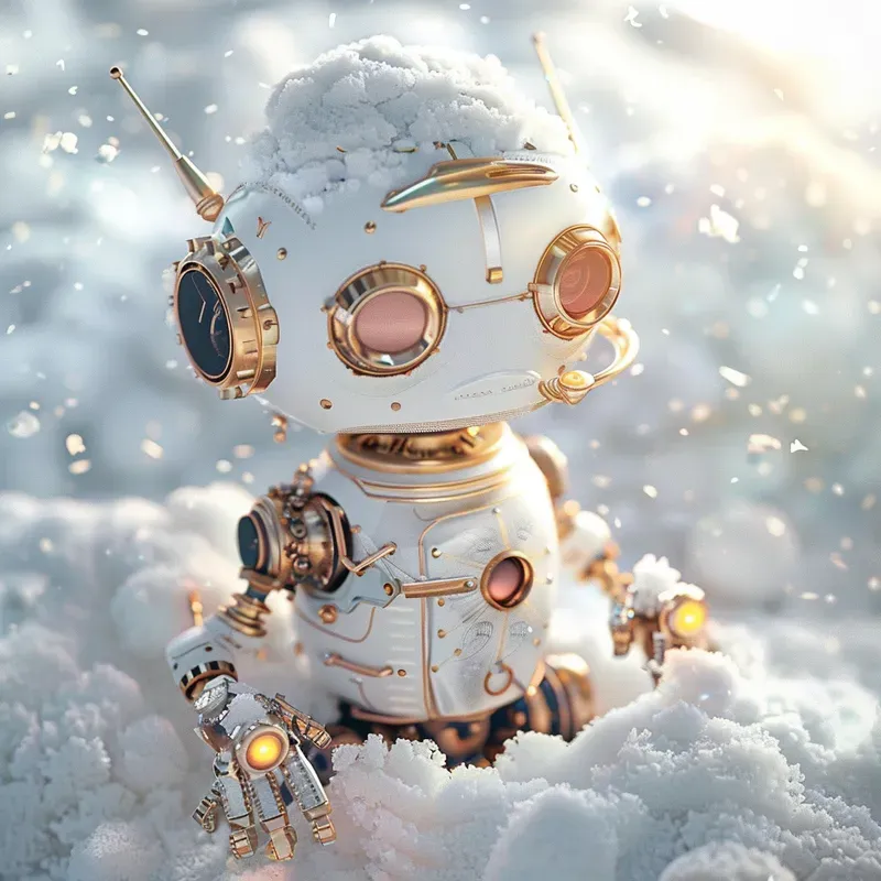 Small Robots Midjourney Prompt | PromptBase