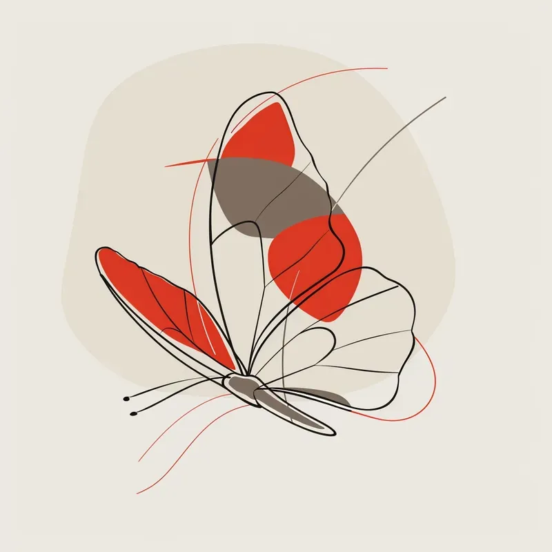 Simple Vector Line Art Drawings Midjourney Prompt | PromptBase