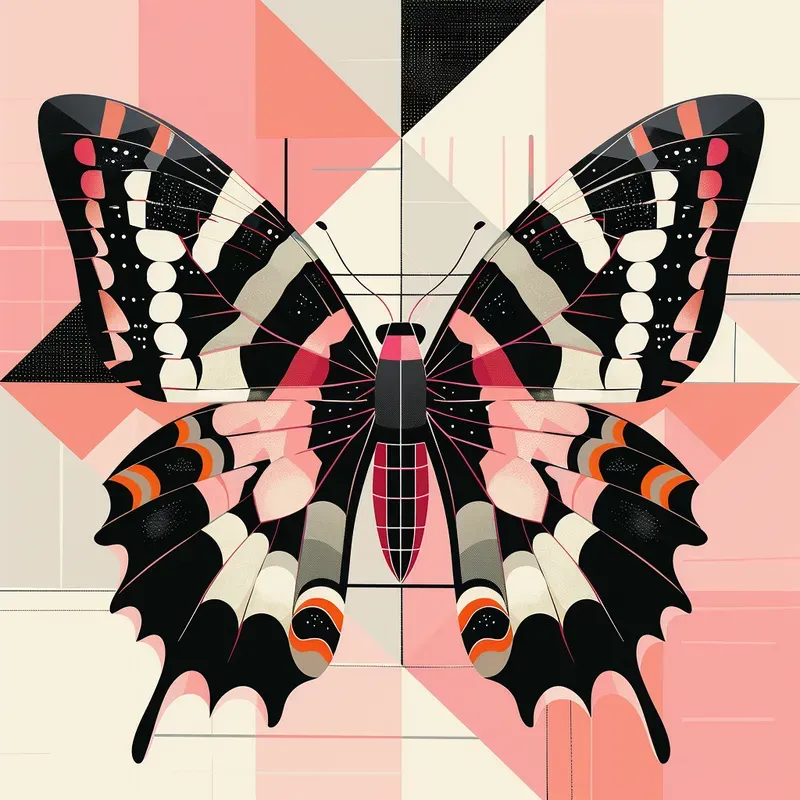 Geometric Bold Designs Midjourney Prompt | PromptBase