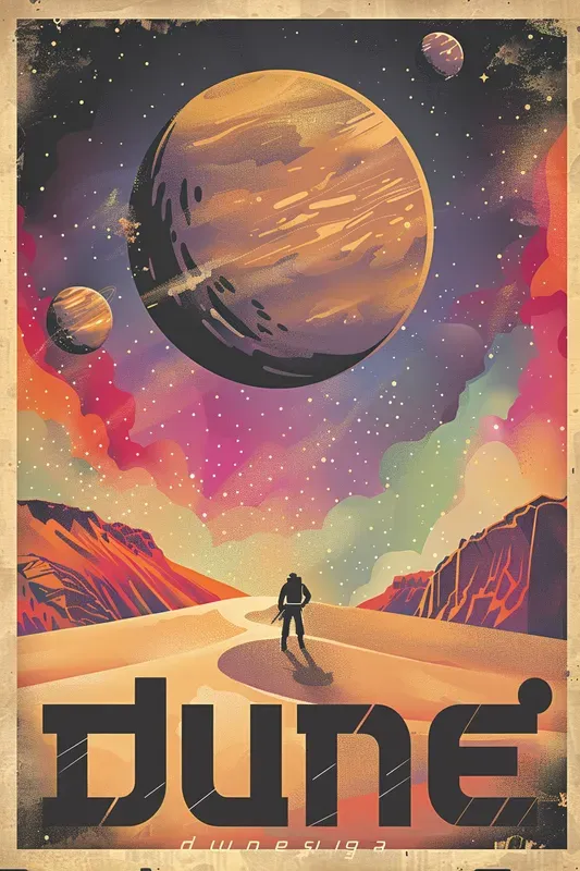 Science Fiction Posters Midjourney Prompt | PromptBase