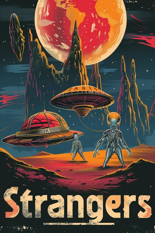 Science Fiction Posters Midjourney Prompt | PromptBase