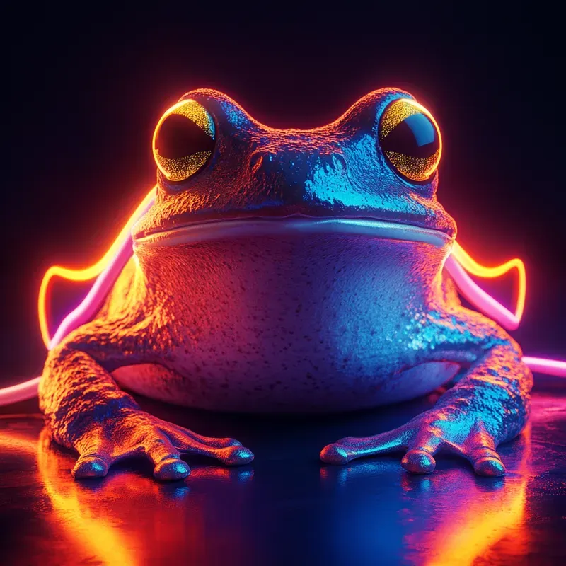 Neon Octane Renders Midjourney Prompt | PromptBase