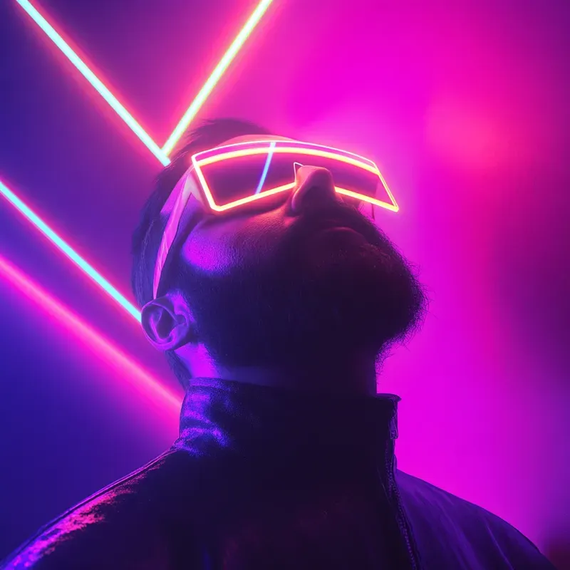 Neon Octane Renders Midjourney Prompt | PromptBase
