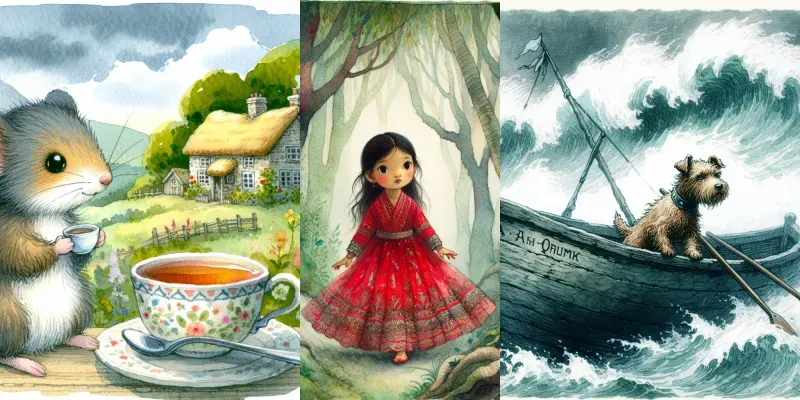 Storybook Illustrations Generator App | PromptBase