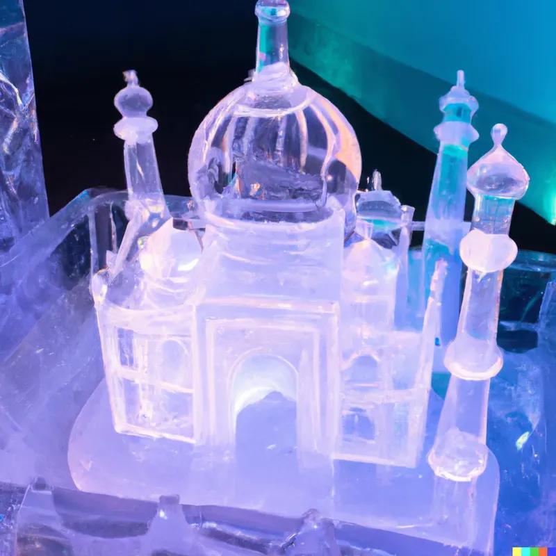 Ice Sculpture DALL·E Prompt | PromptBase