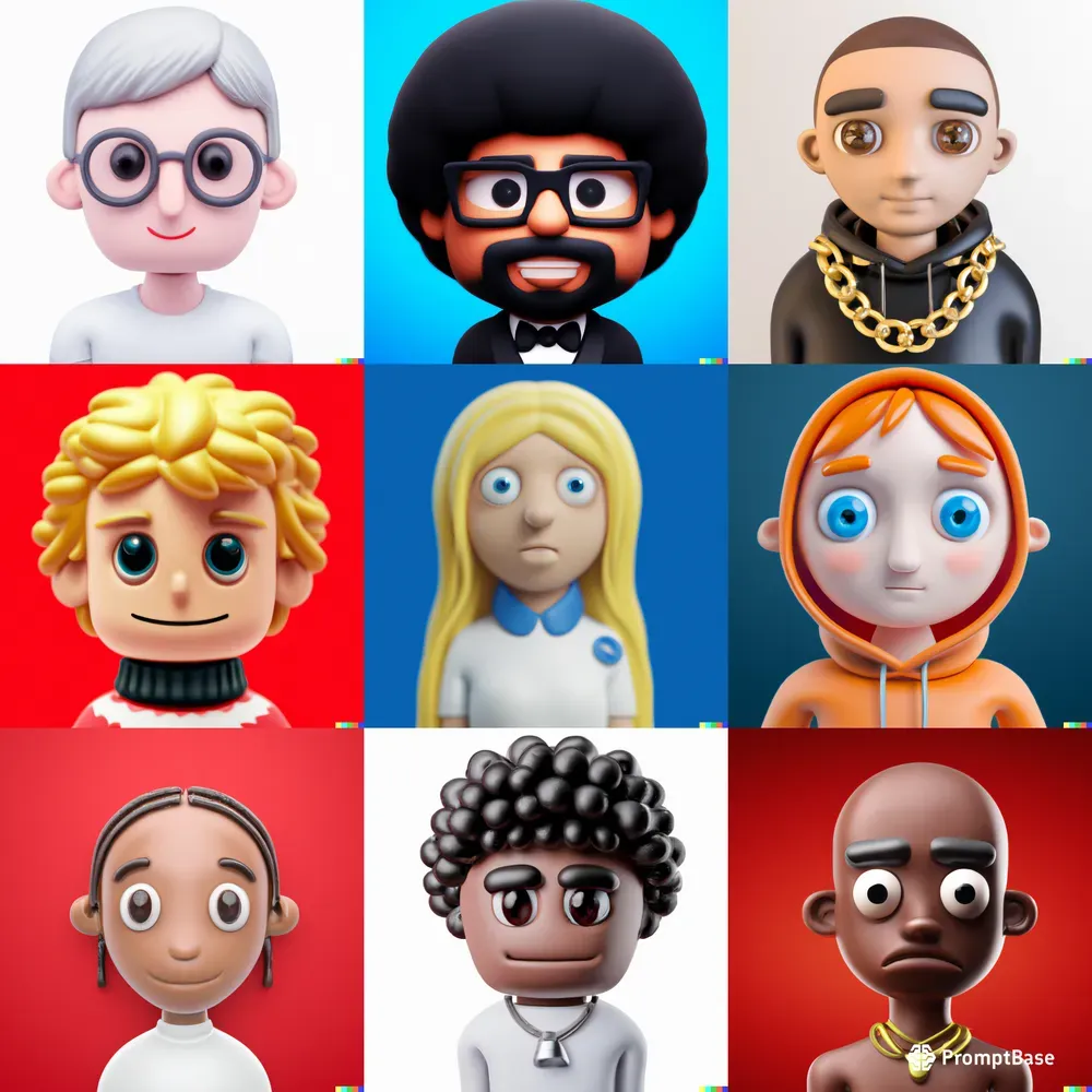 3D Video Game Avatars DALL·E Prompt | PromptBase
