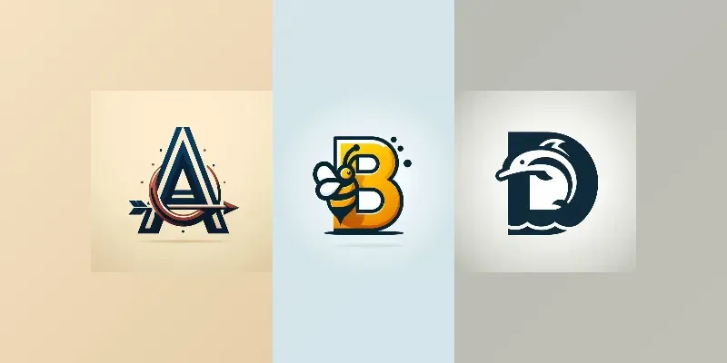 Metamorphic Letter Logos DALL·E Prompt | PromptBase