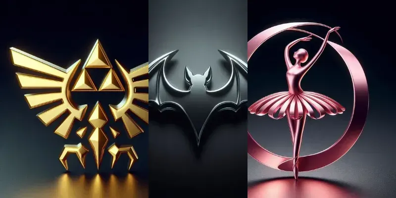 Stunning Elegant And Bright Logos Generator App | PromptBase