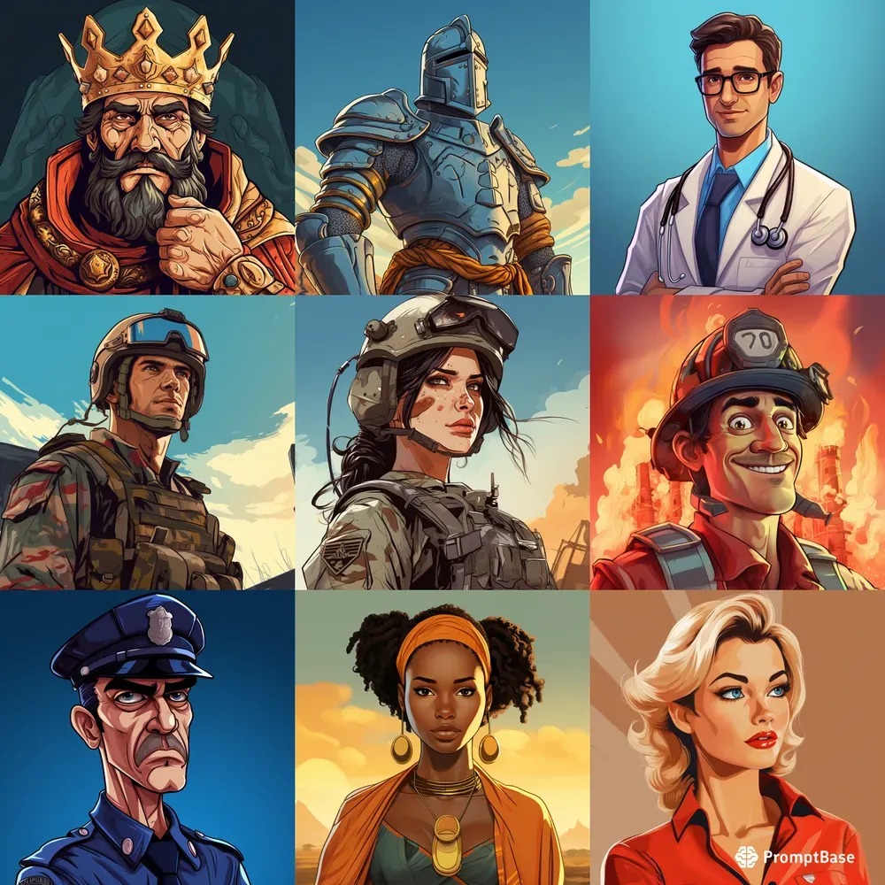 Cartoon Style Images Midjourney Prompt | PromptBase